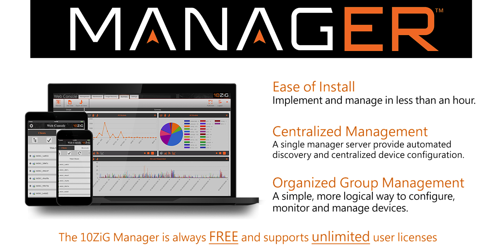 10ZiG Manager Software - Clientron